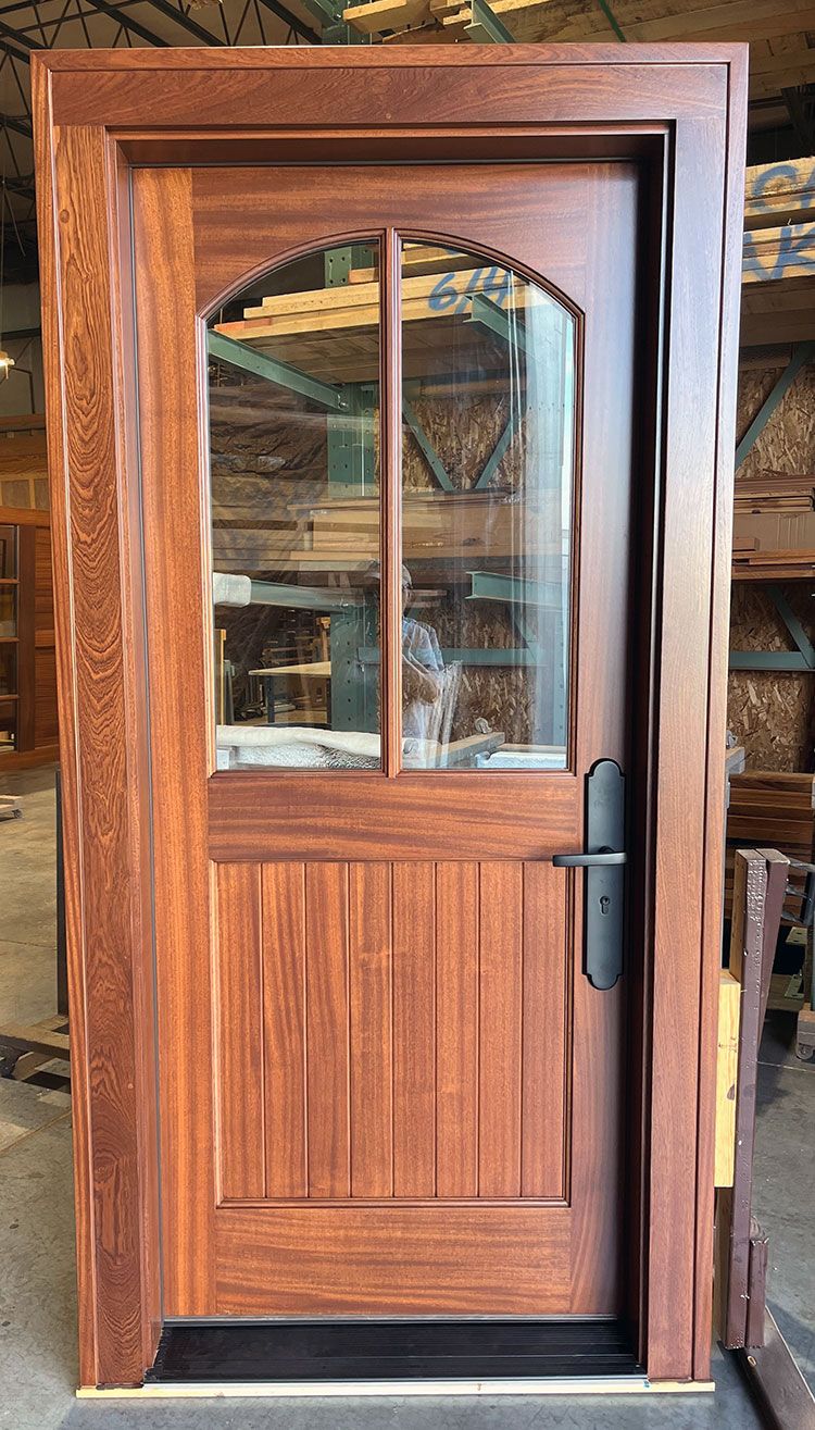 Arched and Round Top Custom Wood Doors | Phirst and Lassing Doors