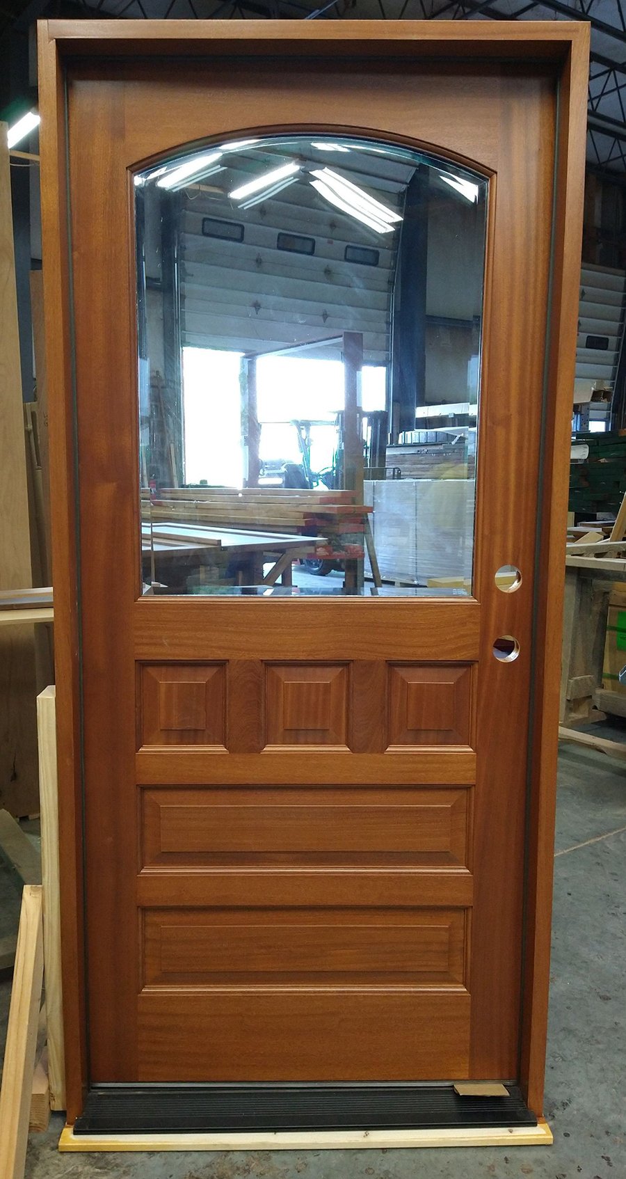 Arched and Round Top Custom Wood Doors | Phirst and Lassing Doors