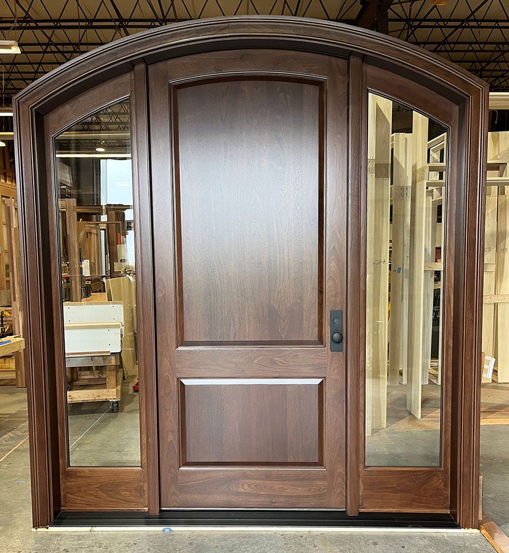 Arched and Round Top Custom Wood Doors | Phirst and Lassing Doors