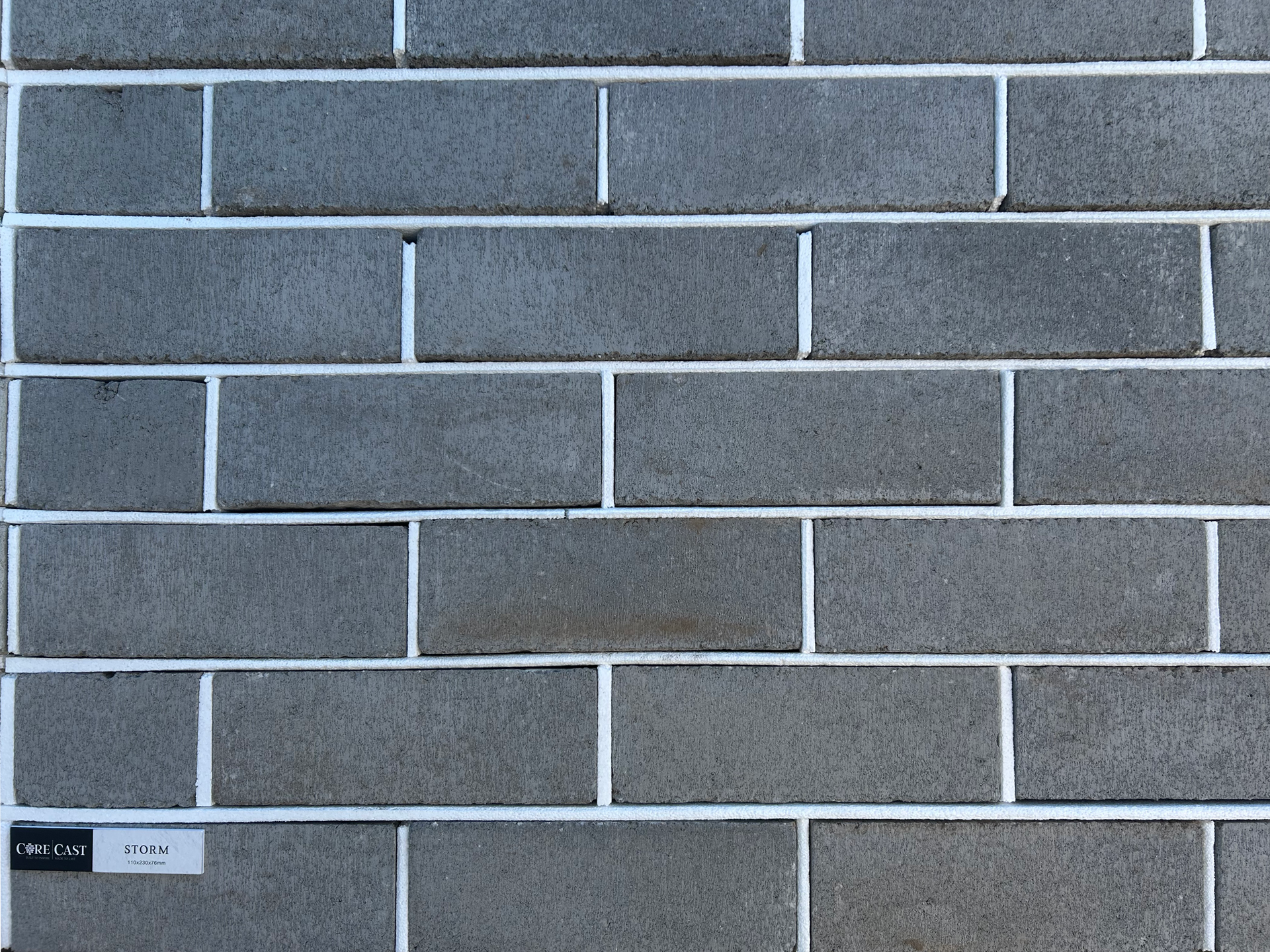 Core Cast Storm Bricks - Playford Pavers