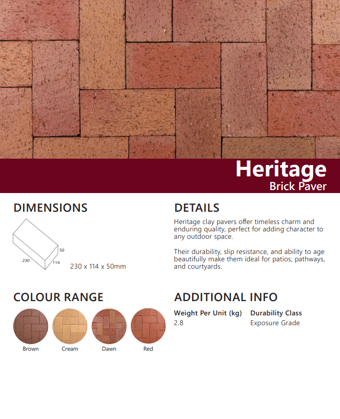 Brochures - Playford Pavers