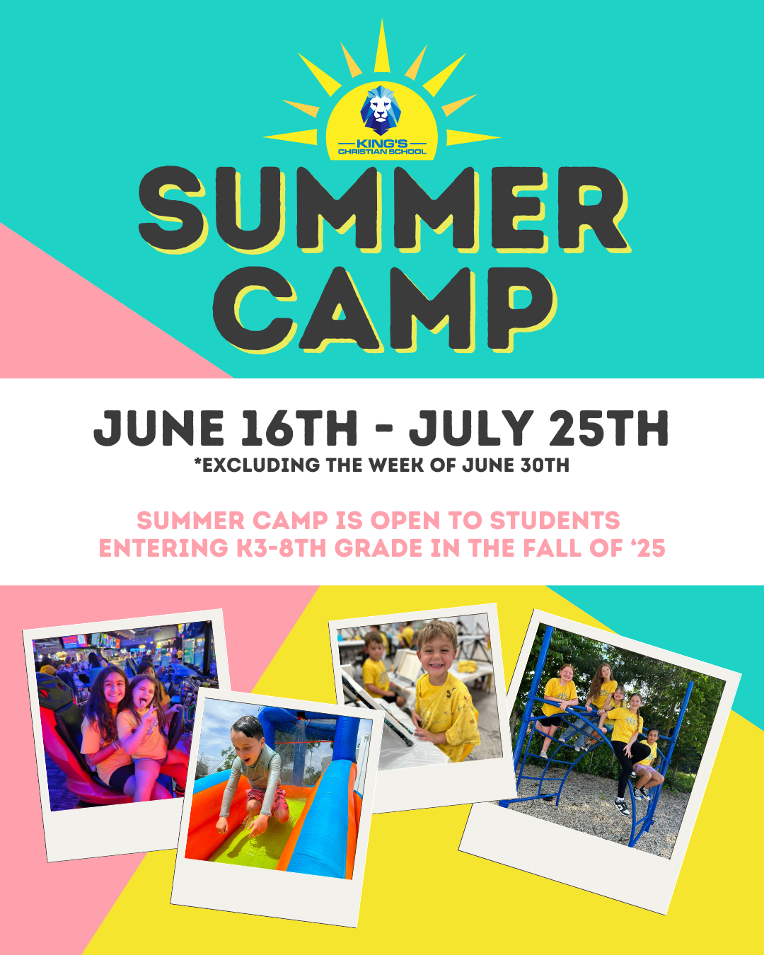 Christian Summer Camp | King Christian School Miami
