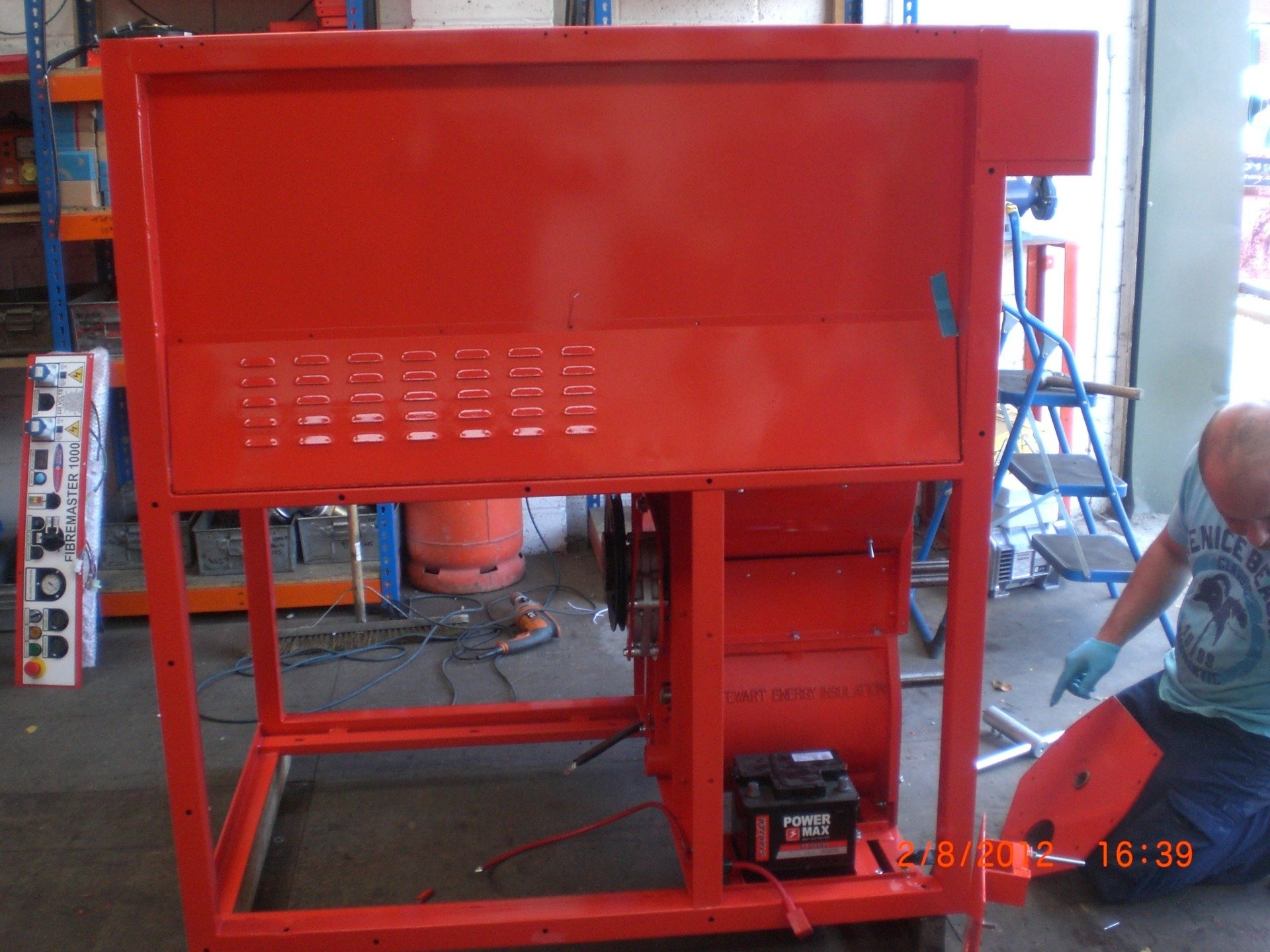 Stewart Energy Cavity Wall Insulation Blowing Machines