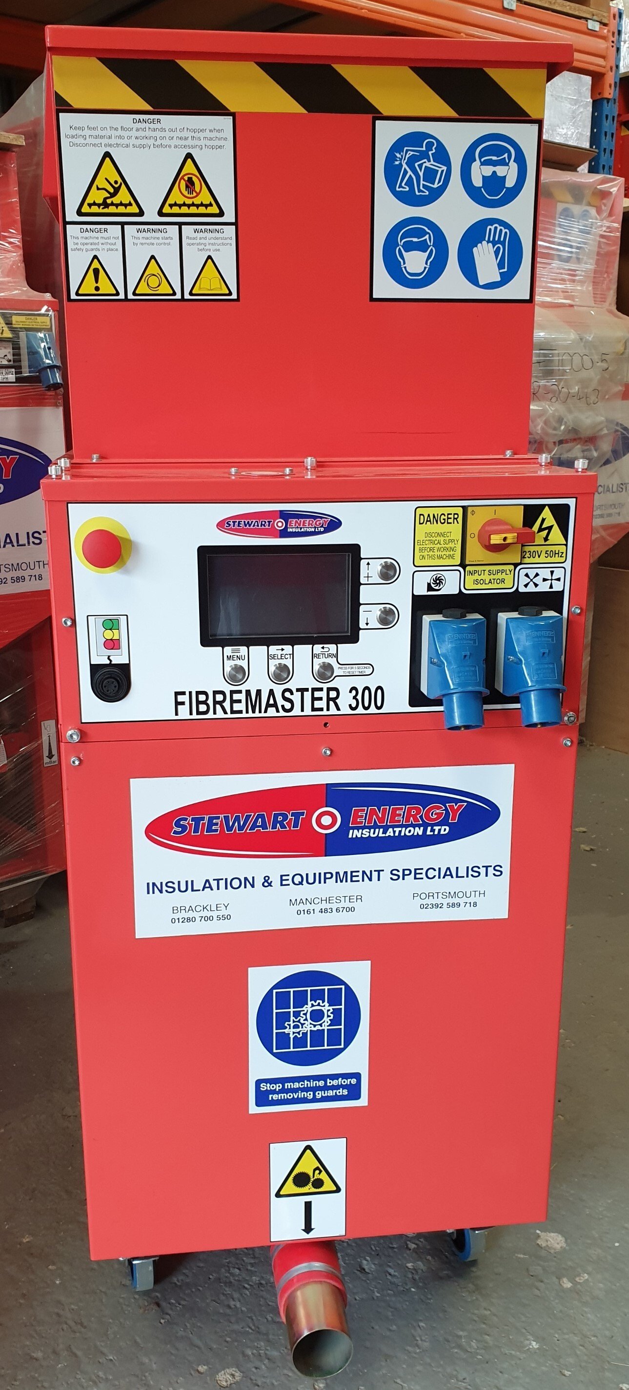 Stewart Energy Cavity Wall Insulation Blowing Machines