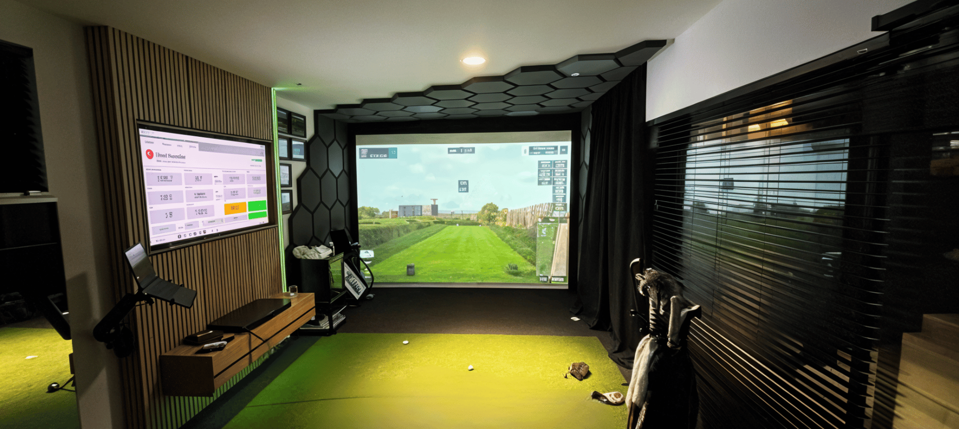 Golf Simulator Garden Rooms: Bespoke Golf Studios
