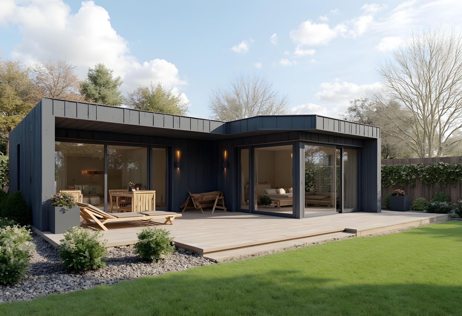 L Shaped Garden Rooms: Enhancing Outdoor Spaces