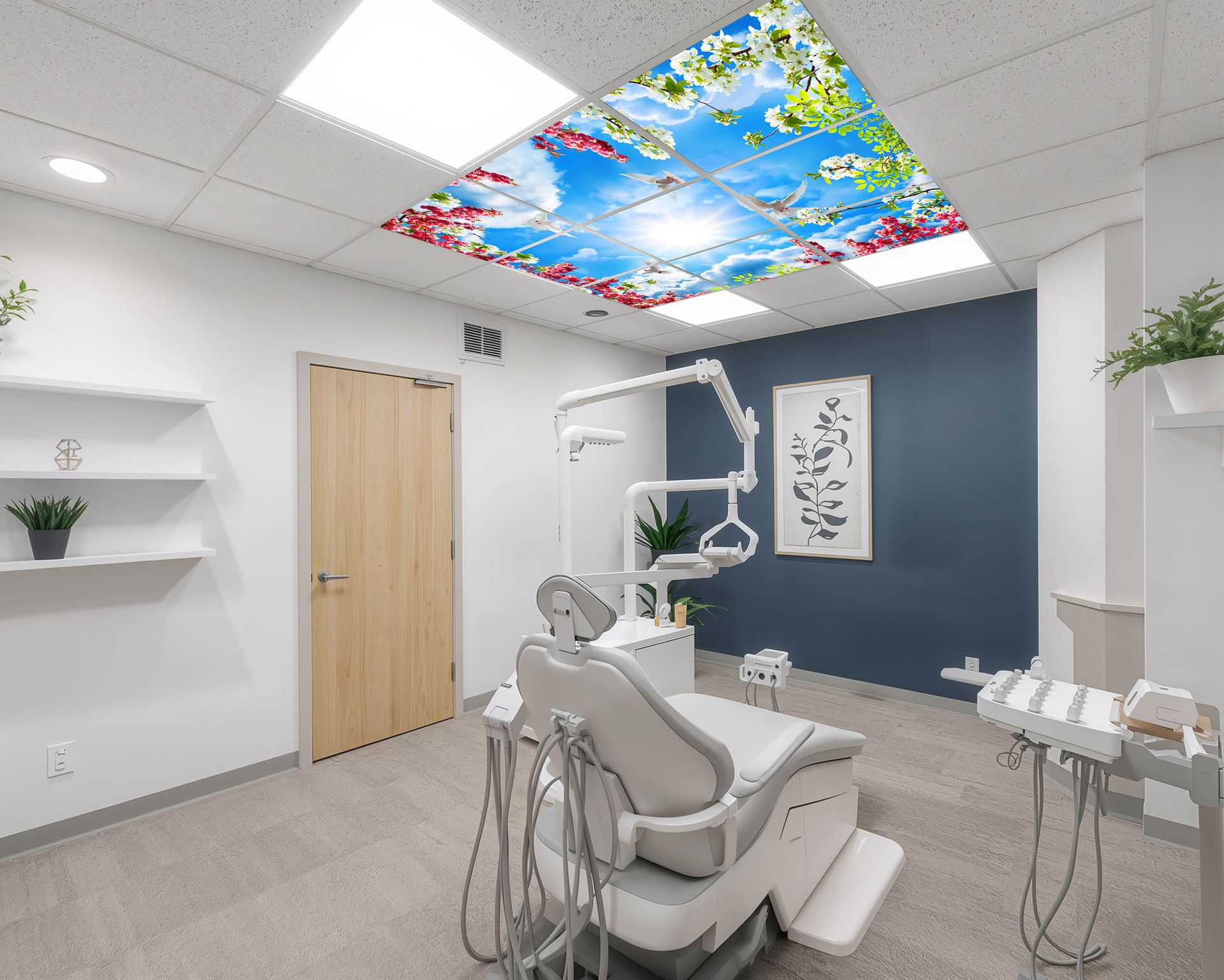LED Sky Ceiling Panels UK | Artificial Skylight 600x600