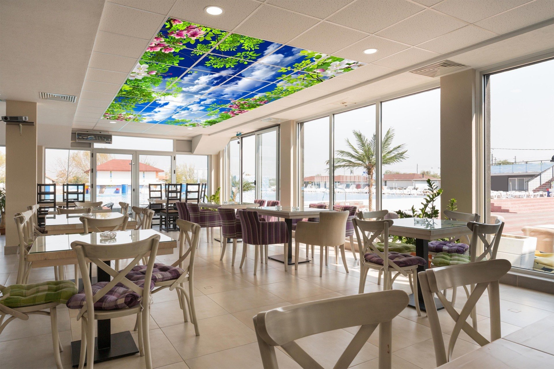LED Sky Ceiling Panels UK | Artificial Skylight 600x600