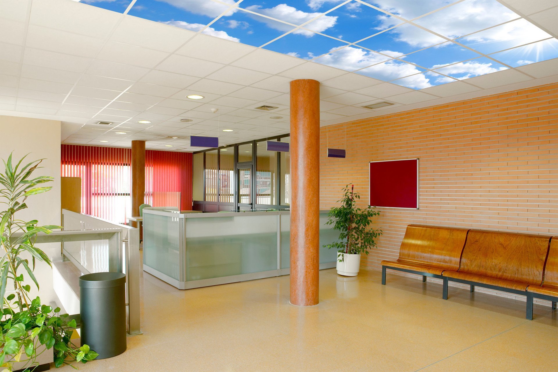 LED Sky Ceiling Panels UK | Artificial Skylight 600x600
