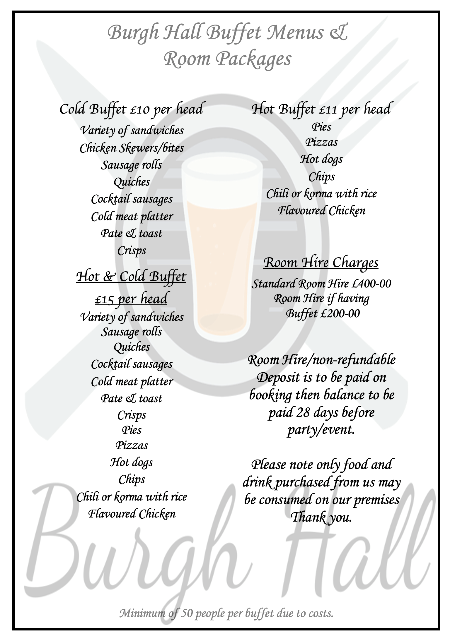 Burgh Hall - Great Yarmouth, Norfolk - Function Room Hire