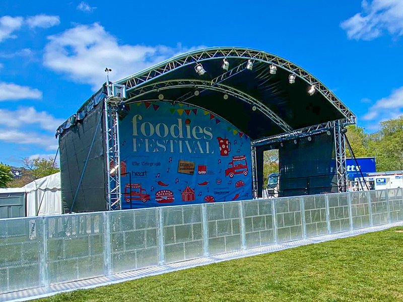 Koncept Productions Outdoor Stage Hire