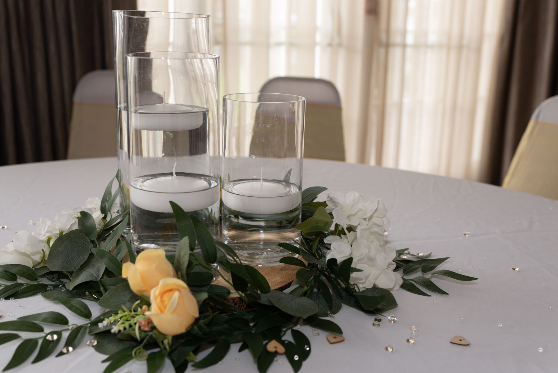 Professional wedding venue dressing by Ex-Pose Events