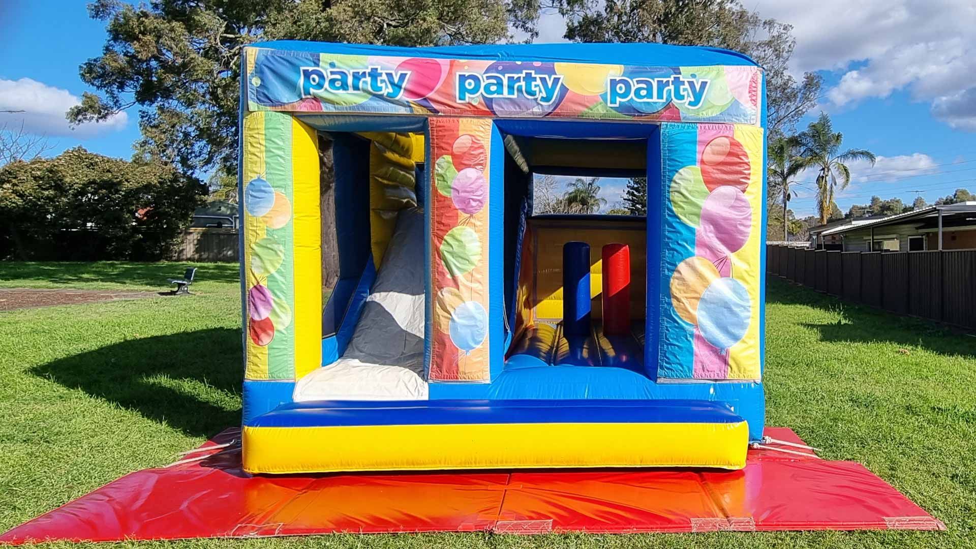 JUMPING CASTLES WITH SLIDES