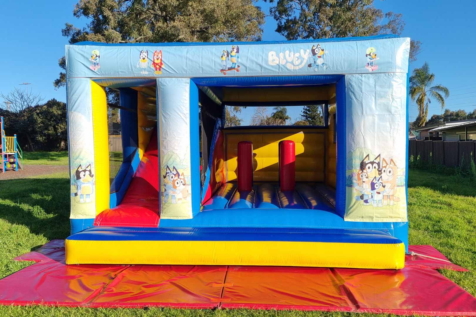 JUMPING CASTLES WITH SLIDES