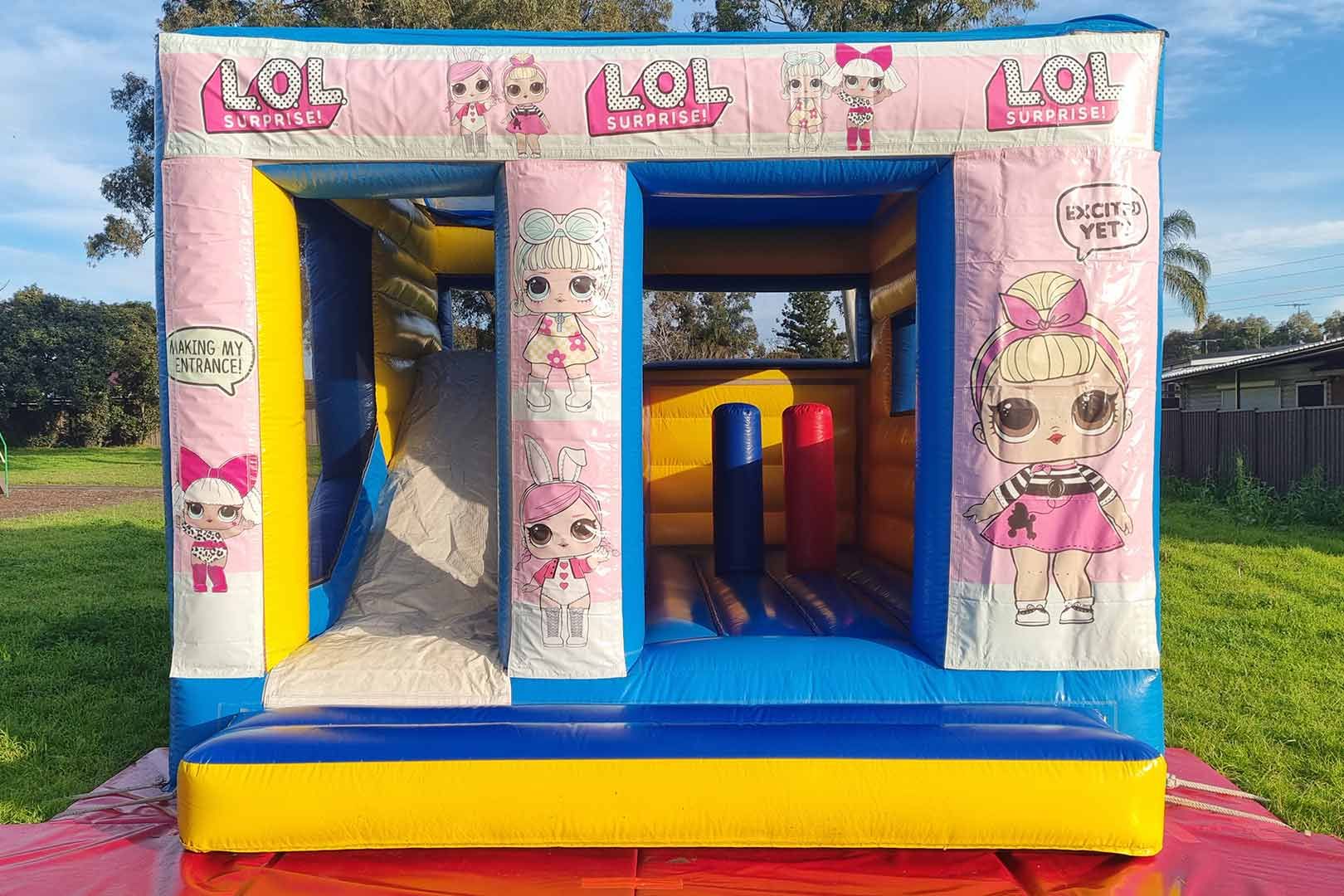 JUMPING CASTLES WITH SLIDES