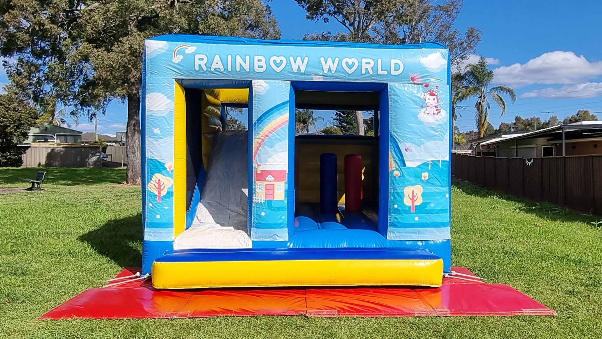 JUMPING CASTLES WITH SLIDES