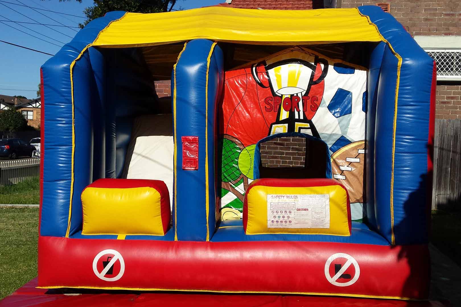 JUMPING CASTLES WITH SLIDES