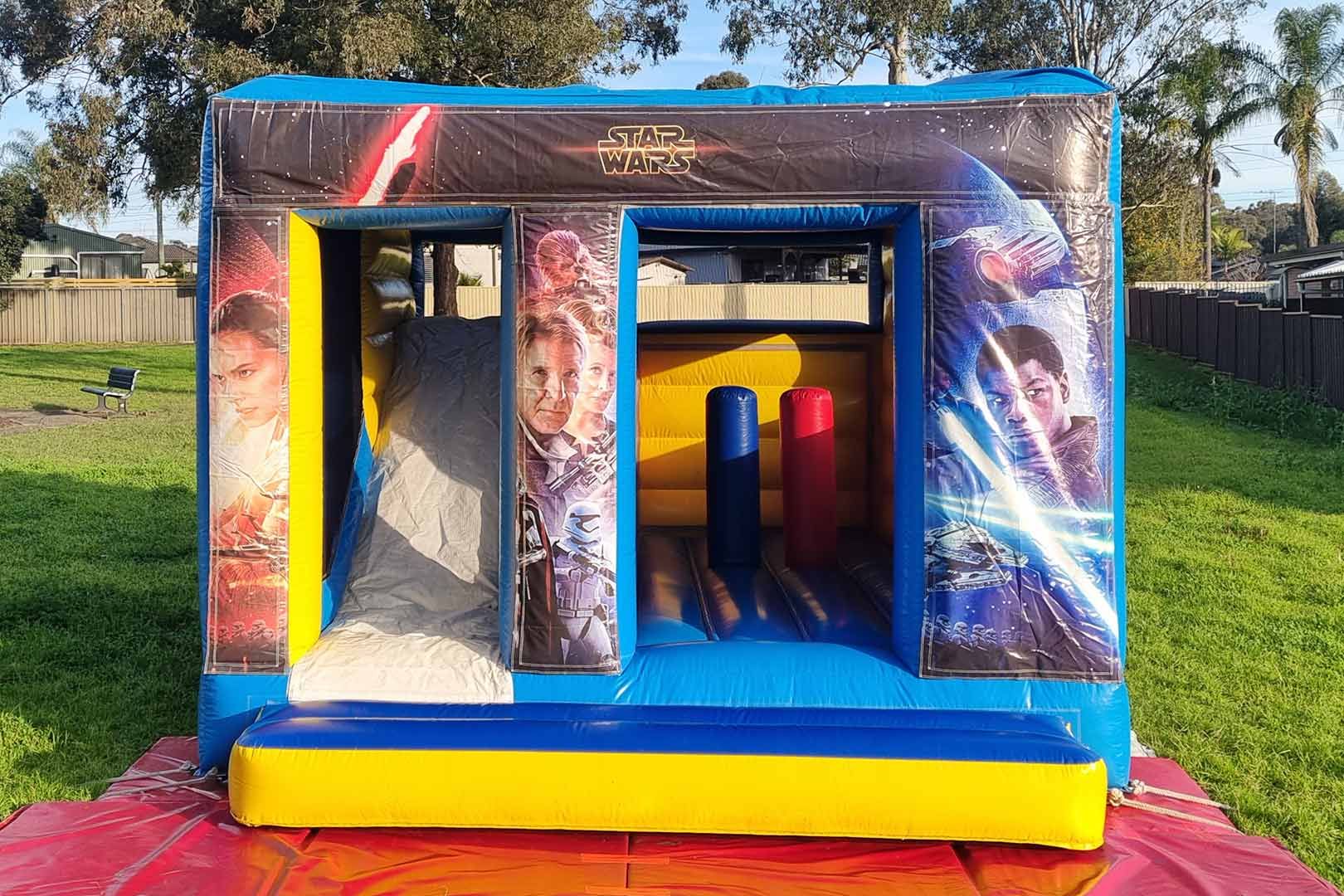 JUMPING CASTLES WITH SLIDES