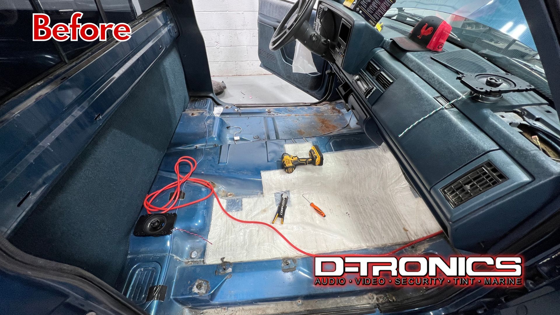 1990 CHEVY SILVERADO C150 D-TRONICS CUSTOM INSTALLATION