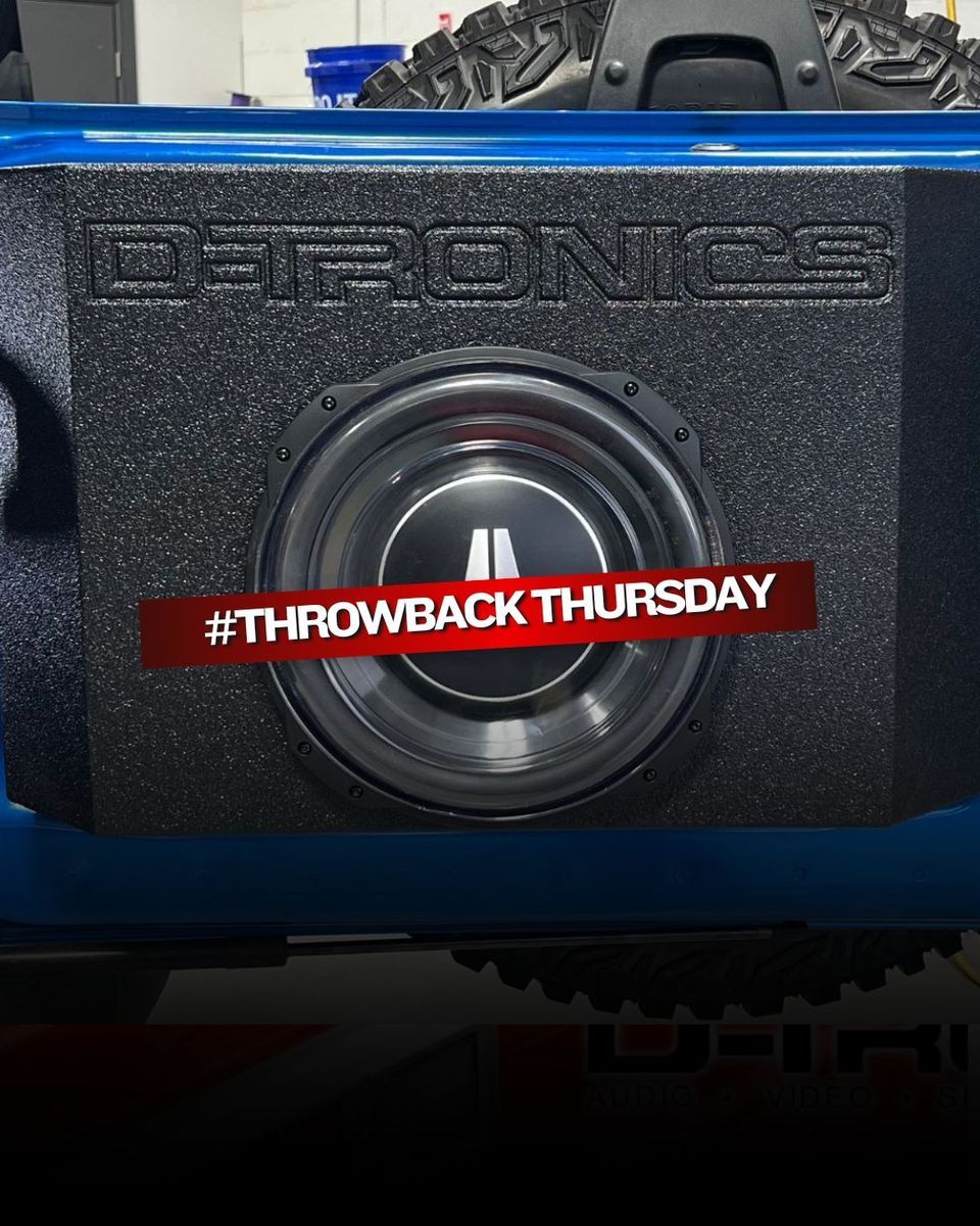 THROWBACK THURSDAY FORD BRONCO SUB BOX