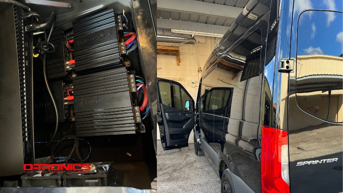 FUN FRIDAY SPRINTER VAN ENTERTAINMENT SYSTEM INSTALLATION