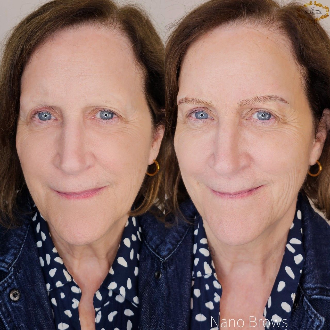 Nano Brows Before and After Photos | Ellebrow NYC
