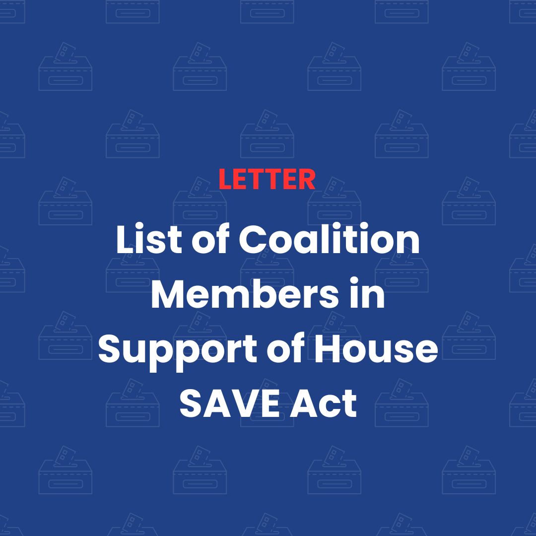 Resources to ensure only citizens vote