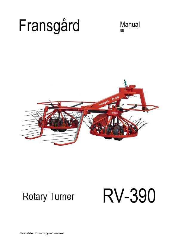 Combi rake RV-300/RV-390