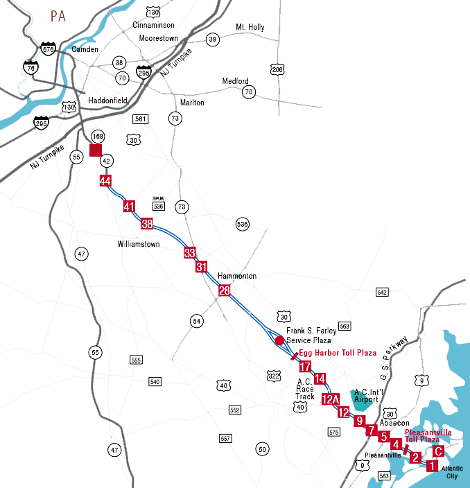 Maps & Tolls | SJTA FAQs | Exit Details | Toll Schedule