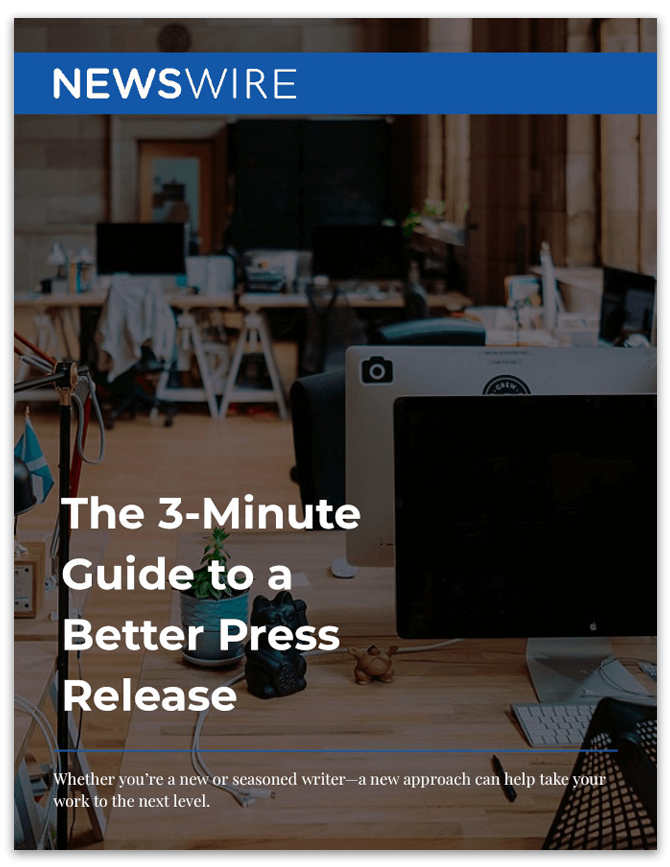 The 3-Minute Guide to a Better Press Release