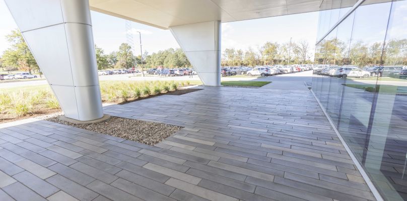 Valvoline Headquarters Plank Pavers by Reading Rock