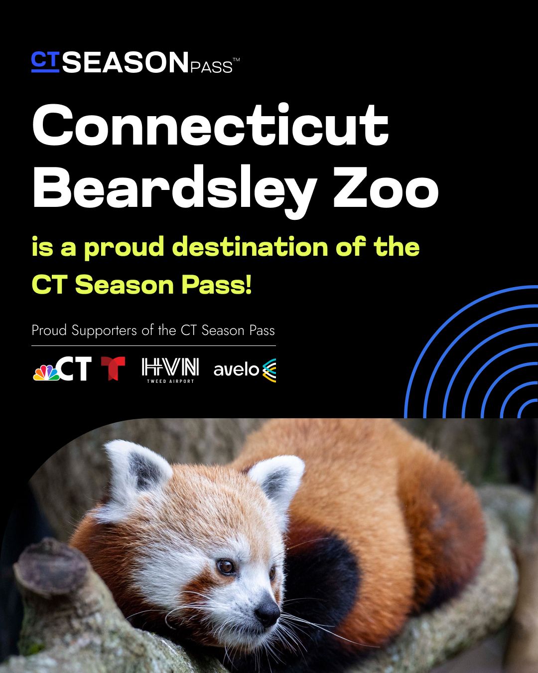 Beardsley Zoo is now part of the CT Season Pass!