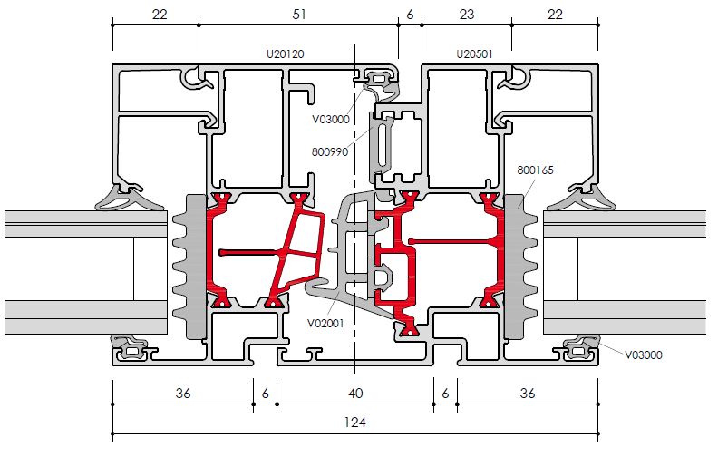 Okenski sistem AluK C67K