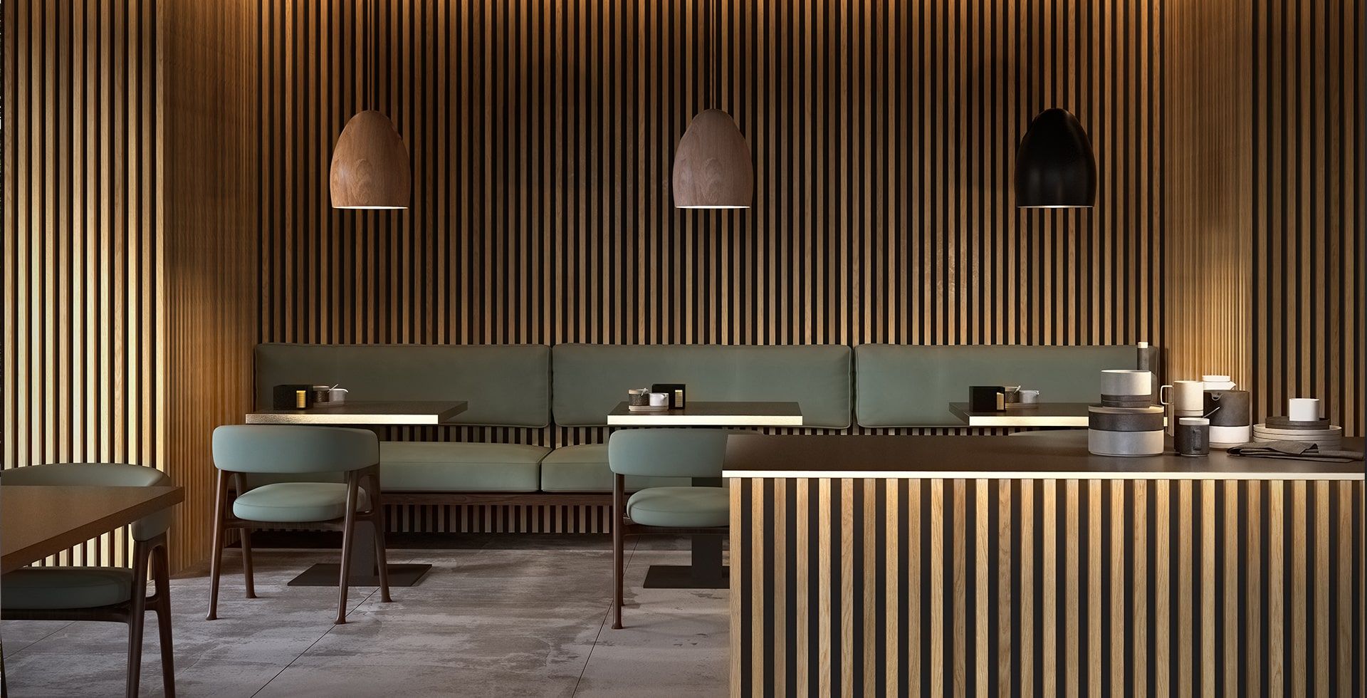 Alu zidne obloge BATTENS Light