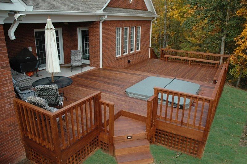 Hardwood Decks | Madison, Alabama | Deckbuilders