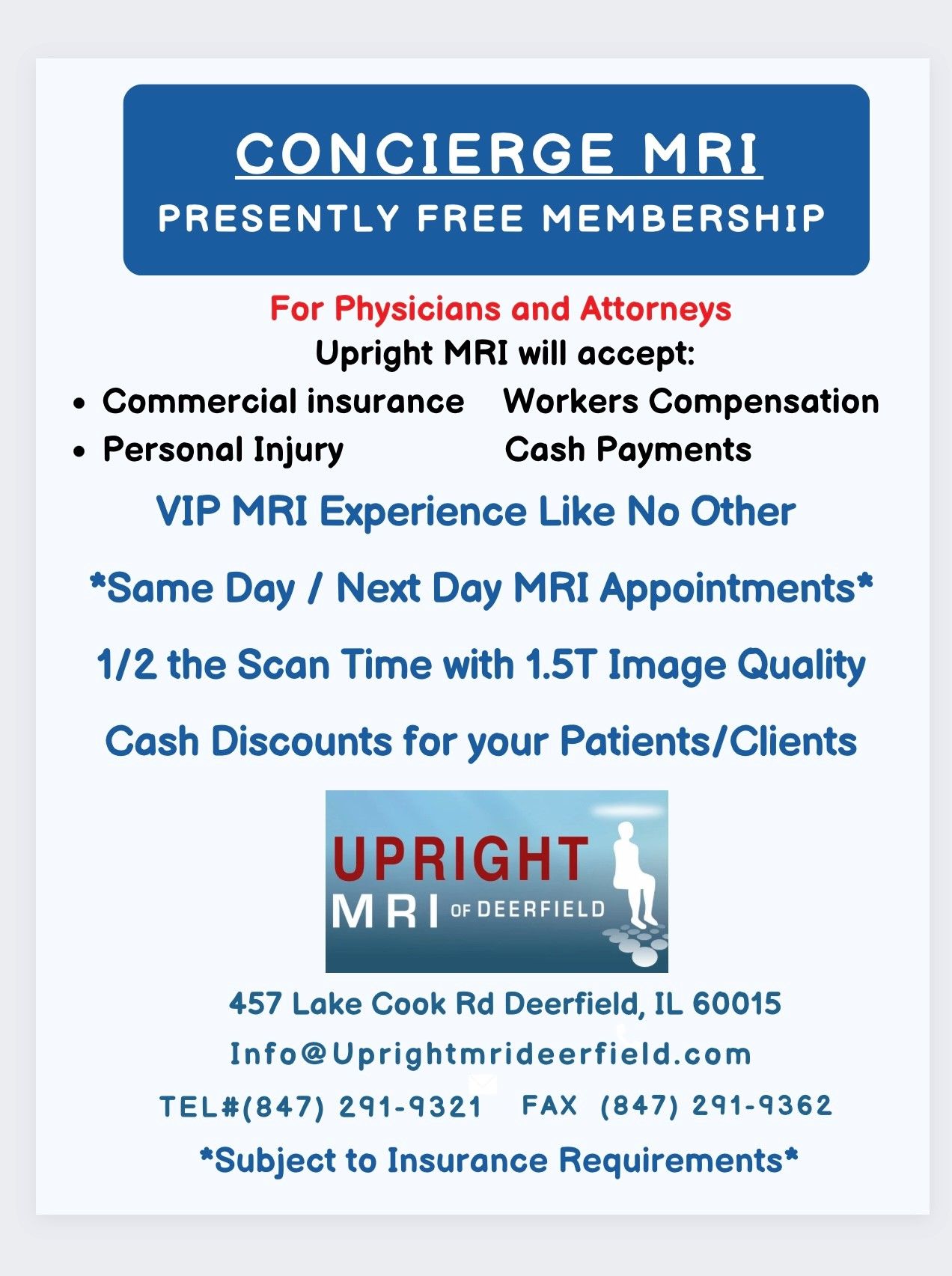 Open, Stand Up, Stress Free MRI | Upright MRI of Deerfield