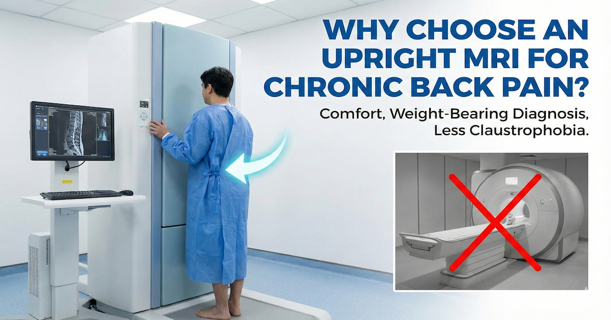 Why Choose an Upright MRI for Chronic Back Pain?