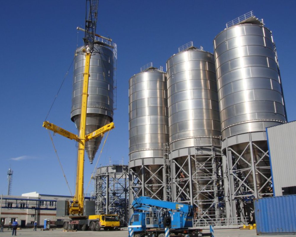 Welded silos - Jansens & Dieperink