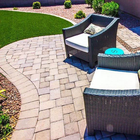 #1 Custom Paver Paths & Patios by Dehn's Landscape