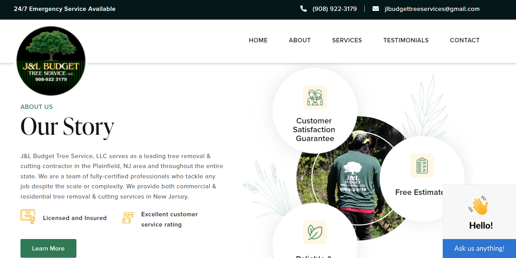 Top 7 Tree Service Website Design Examples + Key Elements of Successful ...