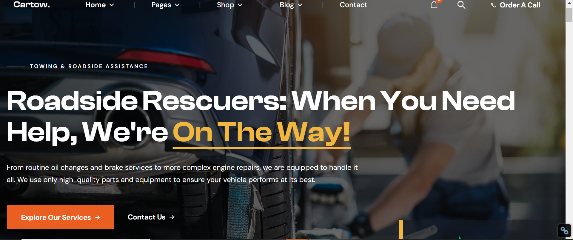 Towing Web Design | Snapps.ai