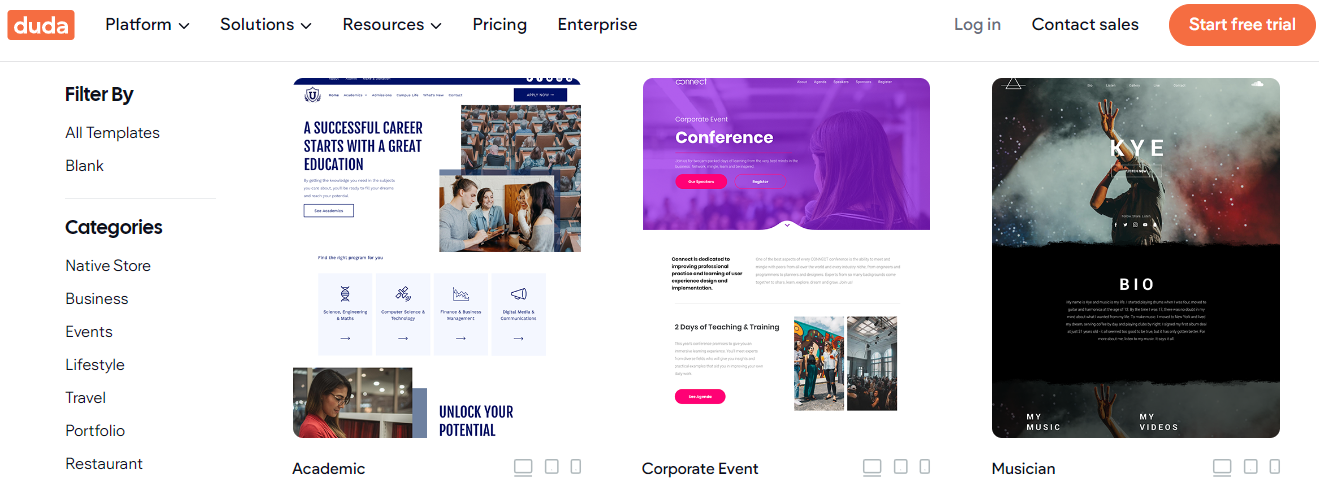 Drag and Drop Website Examples & Designs for First-Time Users - snapps.ai