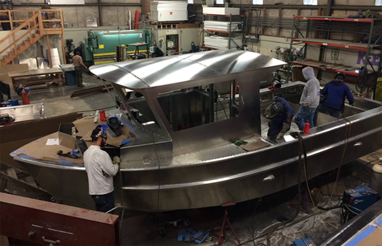 Custom Aluminum Boats | Lee Shore Boats