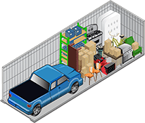 Unit Size Guide | Security Self Storage