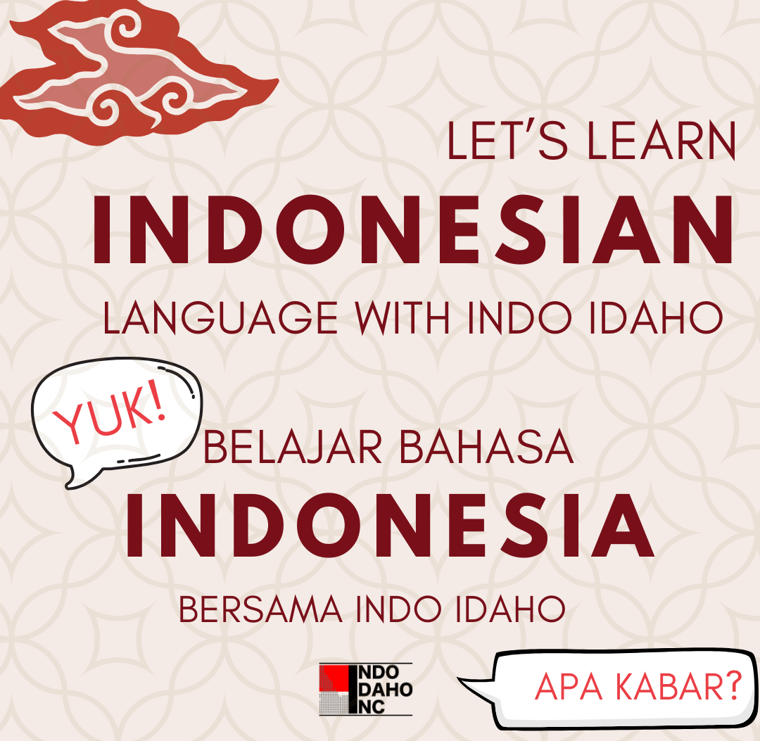 BAHASA CLASS | LEARN BAHASA WITH INDOIDAHO!