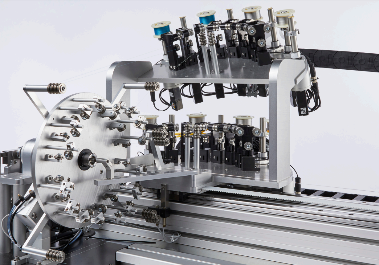 Multi-Filar Winder for Simultaneous Coiling