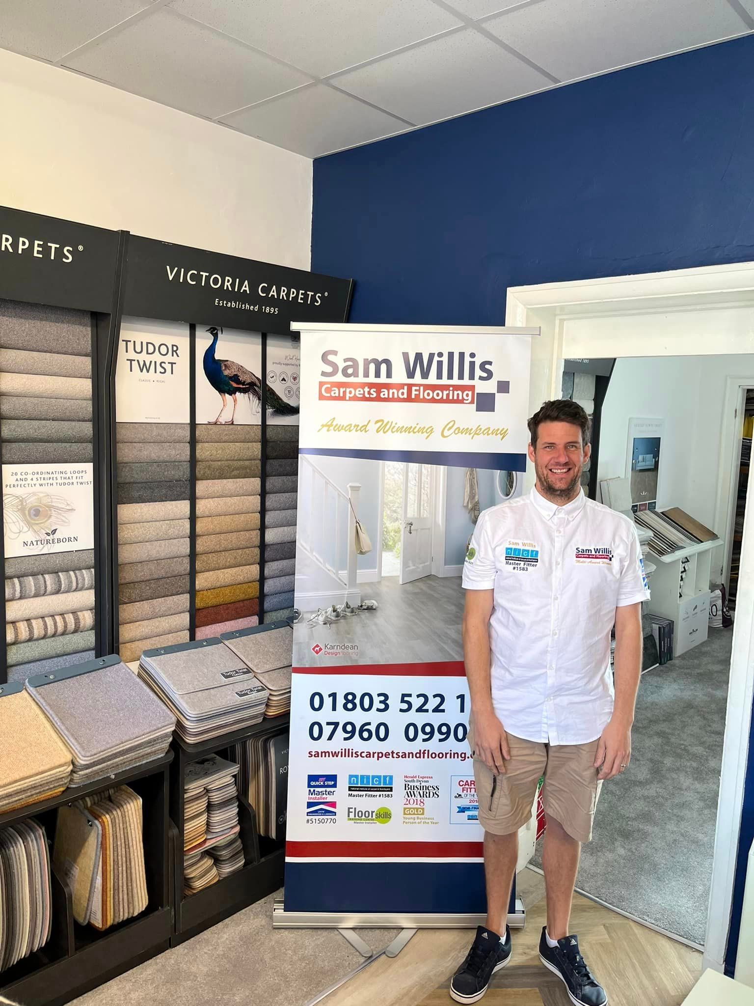 carpets and flooring supplied and fitted Devon.