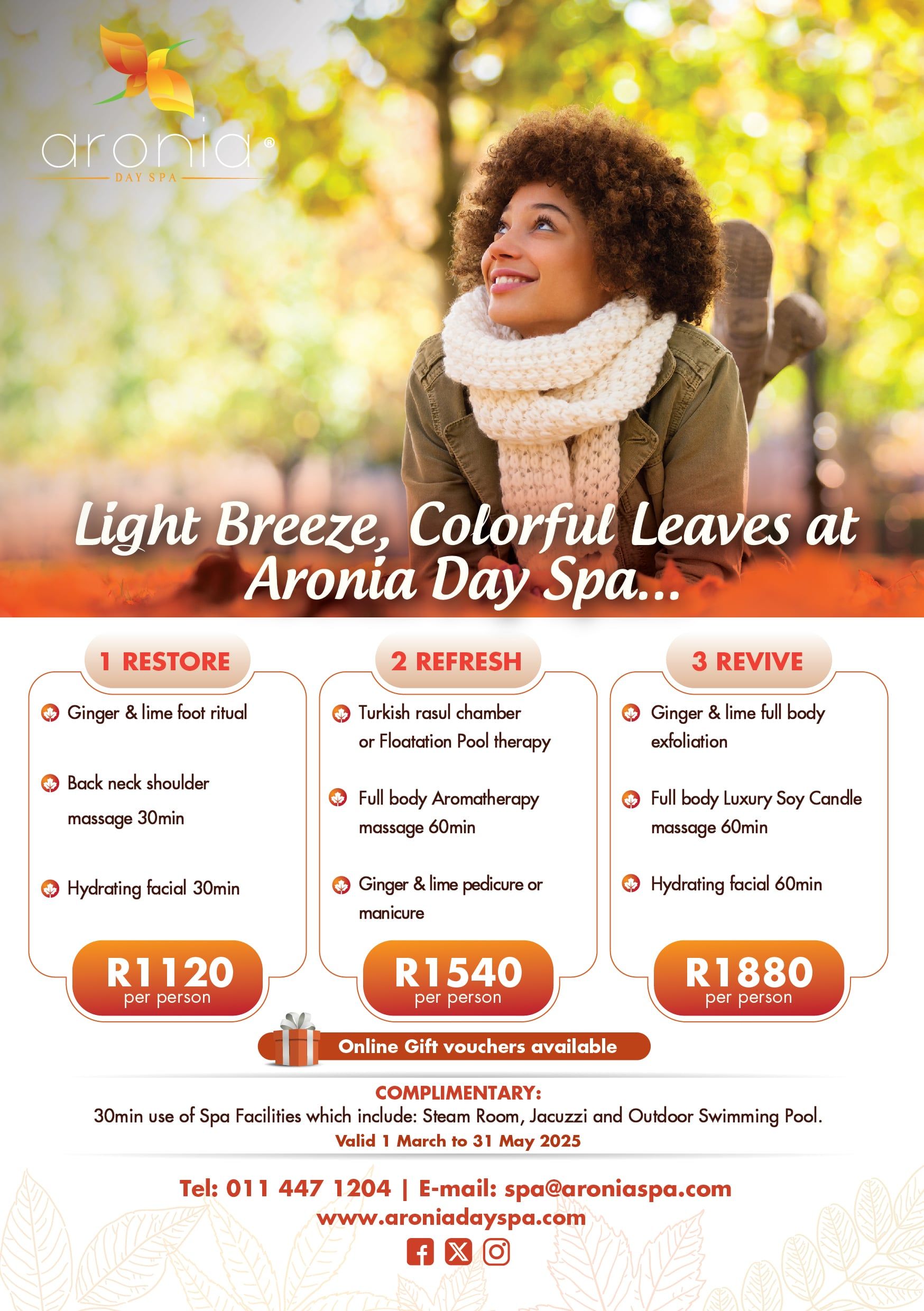 Aronia Day Spa - Luxury Best Day Spa Experience Johannesburg