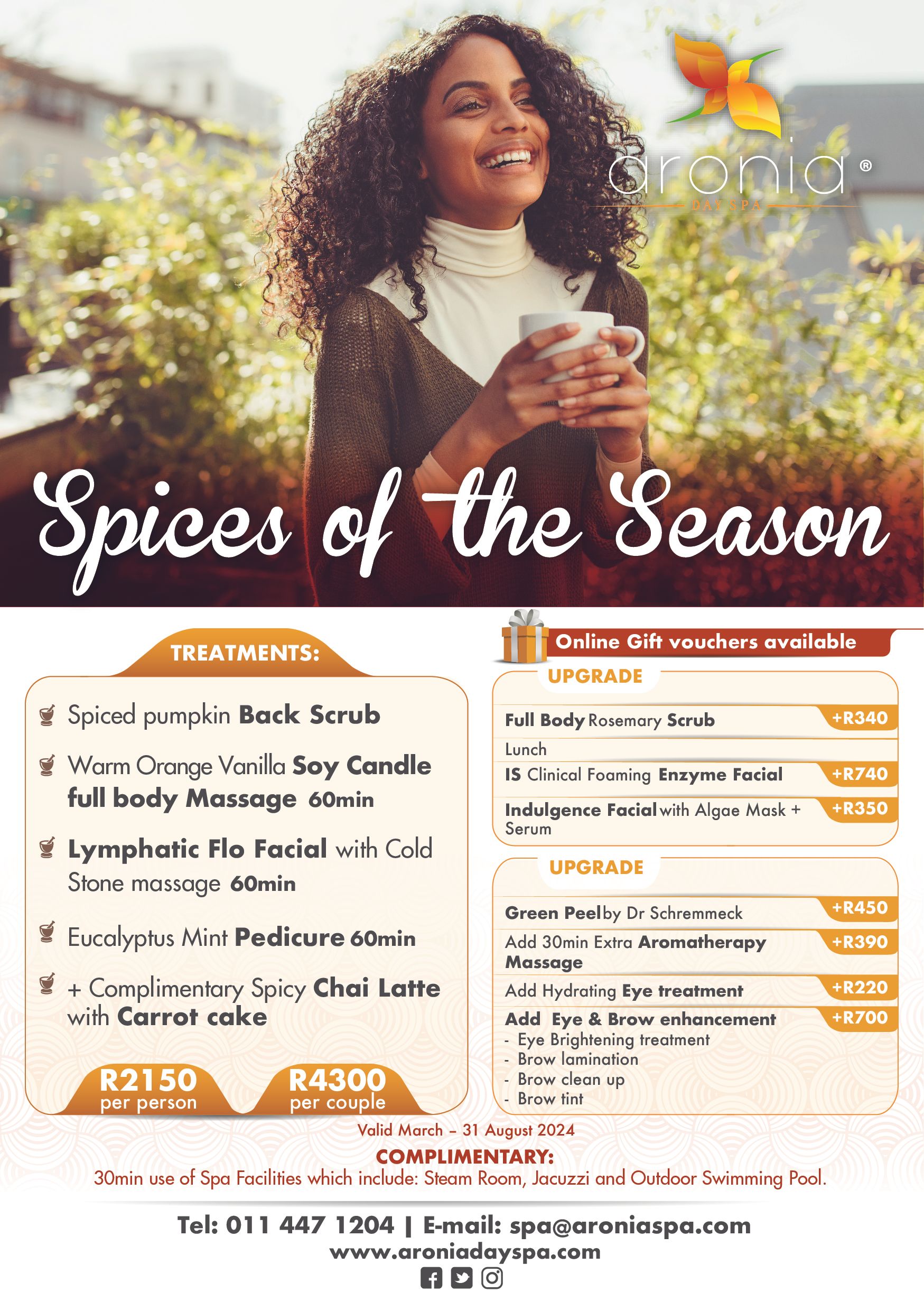 Aronia Day Spa - Luxury Best Day Spa Experience Johannesburg