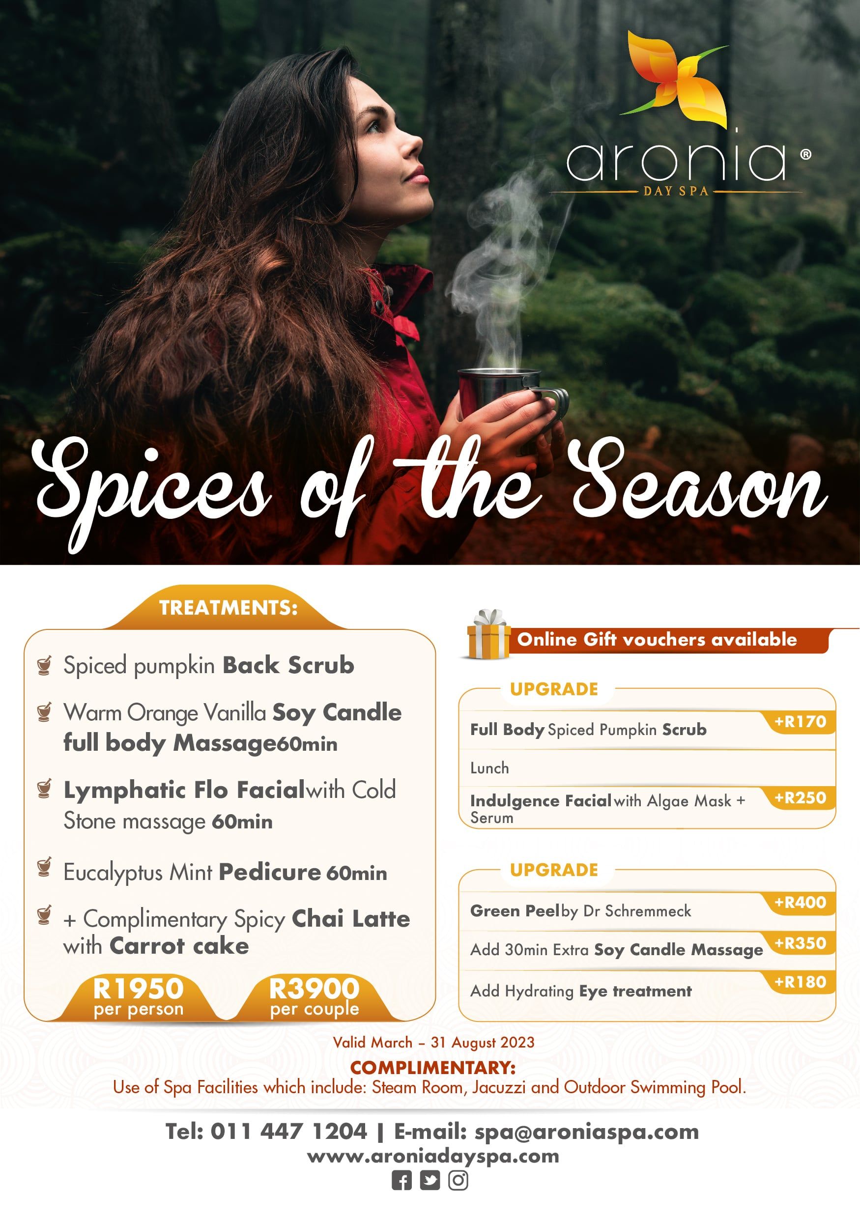 Aronia Day Spa - Luxury Best Day Spa Experience Johannesburg